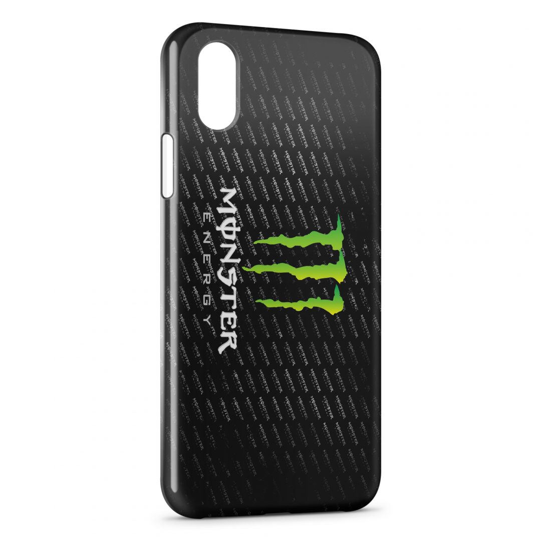Coque iPhone X & XS Monster Energy 2 - Pixypia