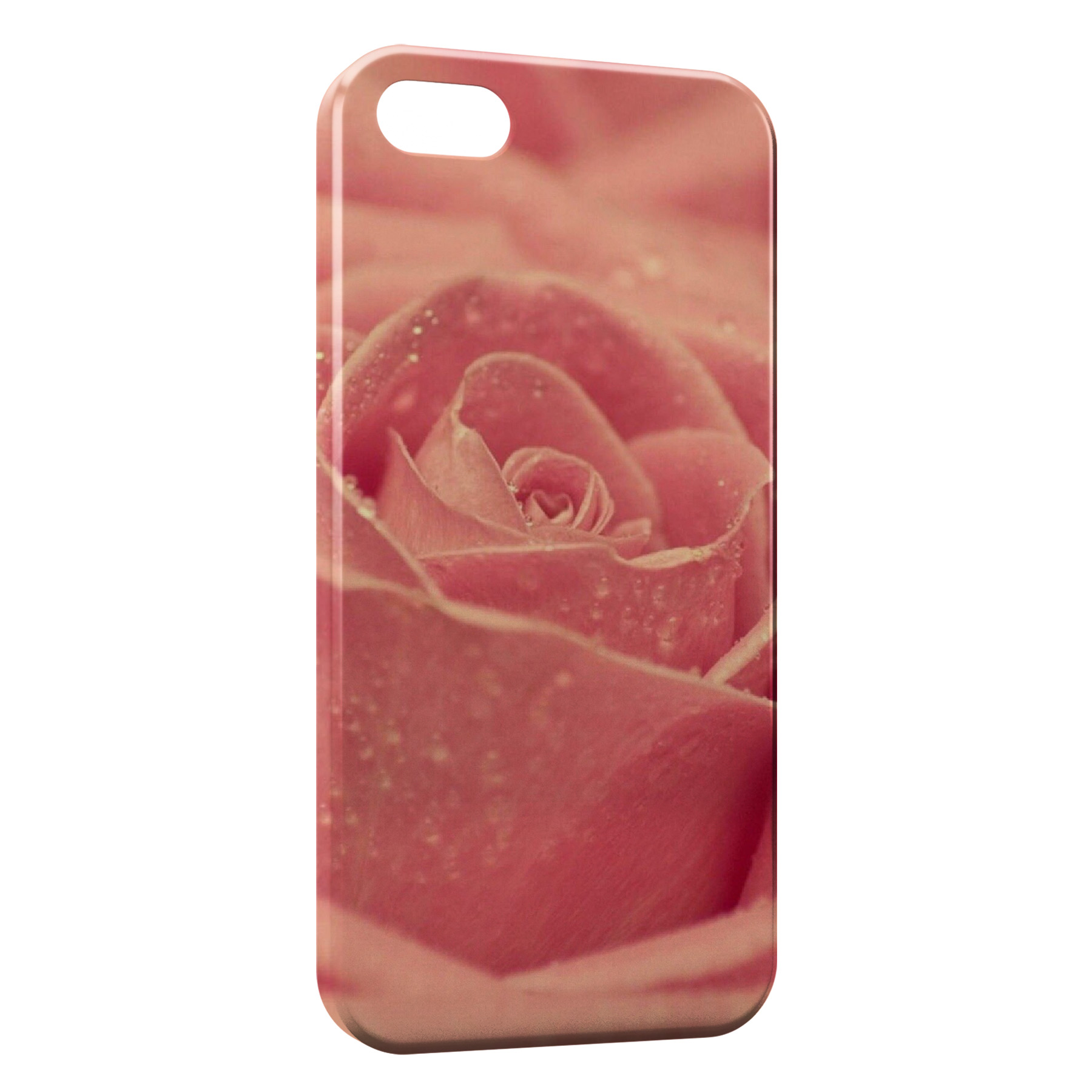 Coque iPhone 8 & 8 Plus Rose Design 2 - Pixypia