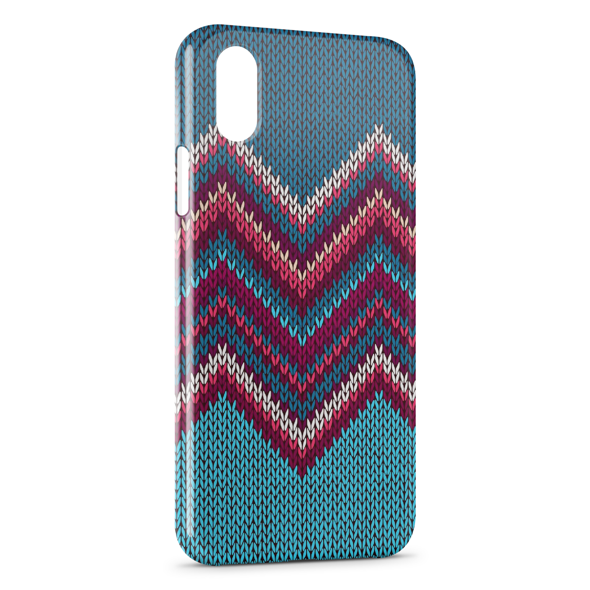 Coque iPhone XR Tricot Art Design Hippie - Pixypia
