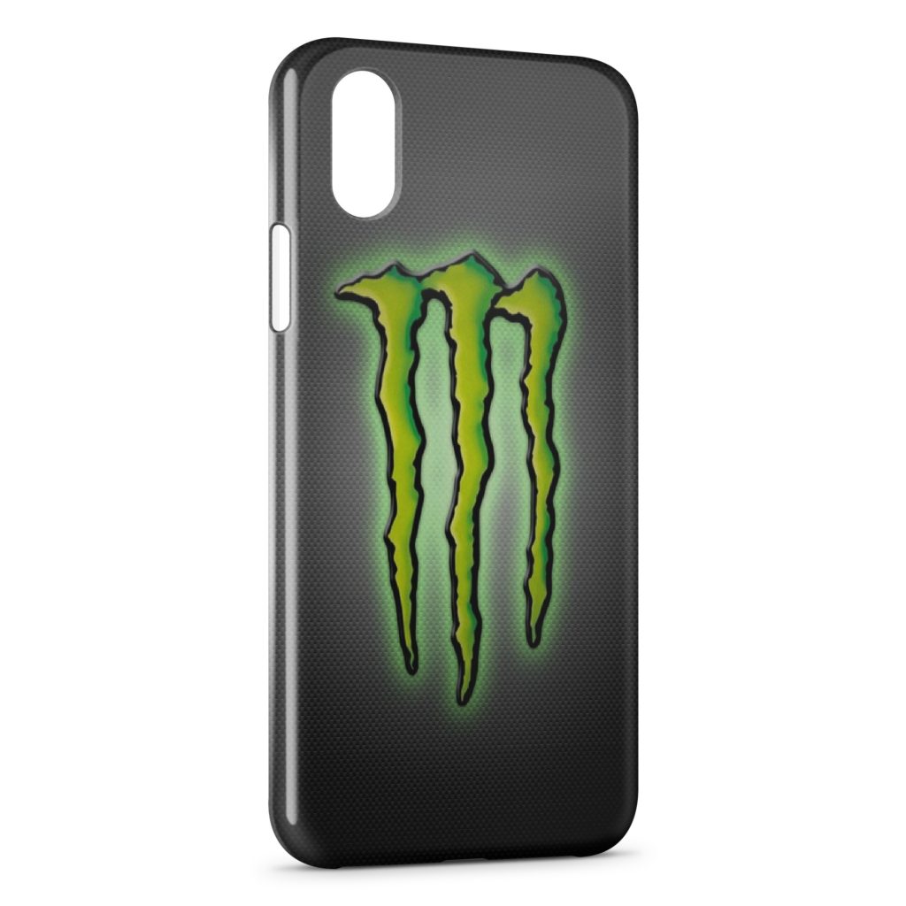 Coque iPhone XS Max Monster Energy Logo Green - Pixypia
